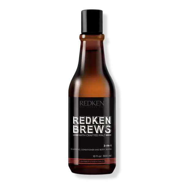 REDKEN Brews 3-in-1 Shampoo, Conditioner And Body Wash - One-color