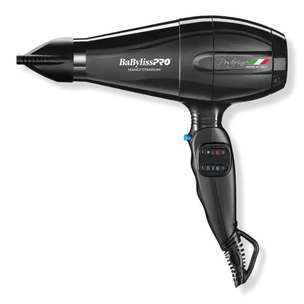 BABYLISSPRO Nano Titanium Portofino Dryer - Black
