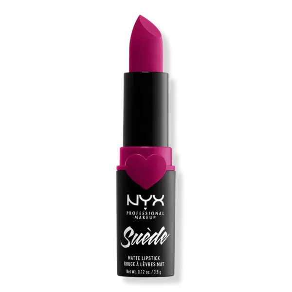 NYX PROFESSIONAL MAKEUP Suede Matte Lipstick Lightweight Vegan Lipstick - Clinger