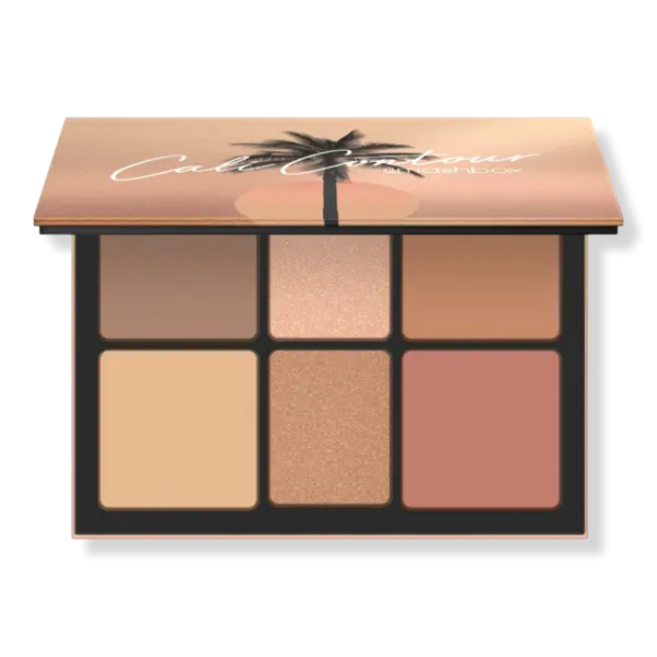 Smashbox Cali Contour Blush, Highlighter, & Bronzer Face Palette - Light/medium