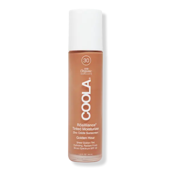 COOLA Rosilliance Tinted Moisturizer Organic Sunscreen Spf 30 - Golden Hour