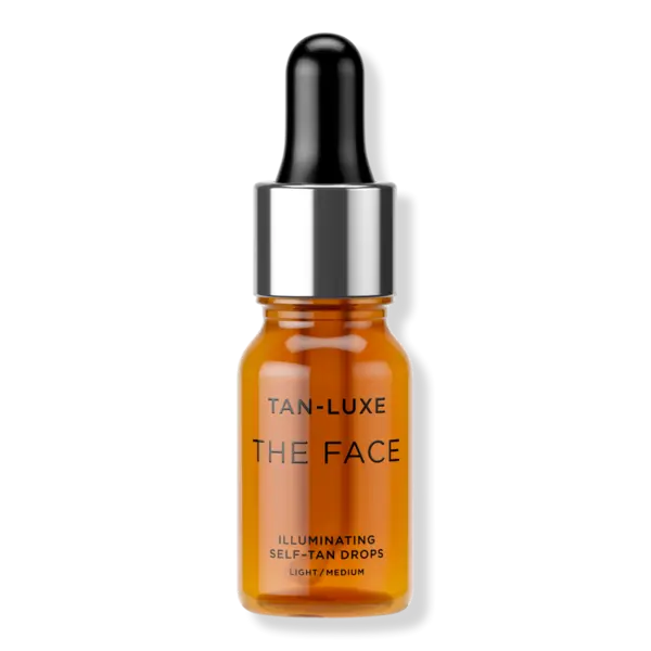 Tan-luxe The Face Mini Illuminating Self-tan Drops - Light/medium