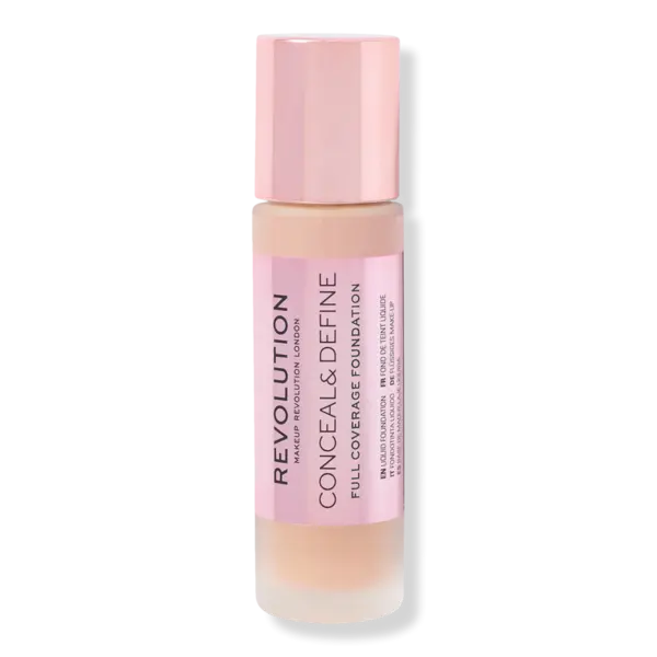 REVOLUTION BEAUTY Conceal & Define Full Coverage Foundation - F7