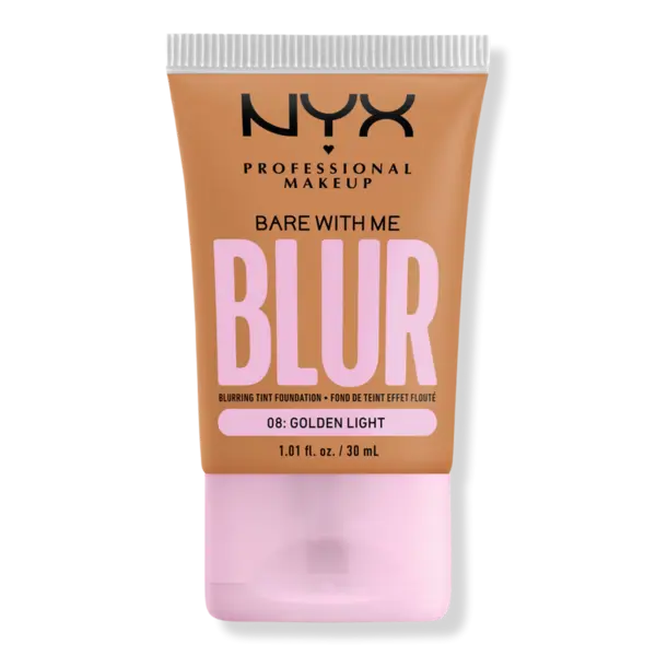 NYX PROFESSIONAL MAKEUP Bare With Me Blur Tint Soft Matte Foundation - 08: Golden Light