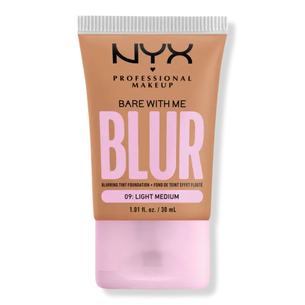 NYX PROFESSIONAL MAKEUP Bare With Me Blur Tint Soft Matte Foundation - 09: Light Medium