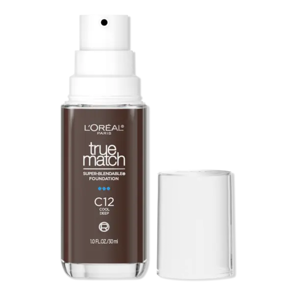 L'OREAL True Match Super-blendable Foundation - C12 Cool Deep