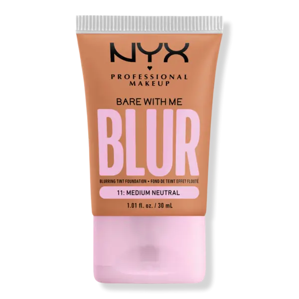 NYX PROFESSIONAL MAKEUP Bare With Me Blur Tint Soft Matte Foundation - 11: Medium Neutral