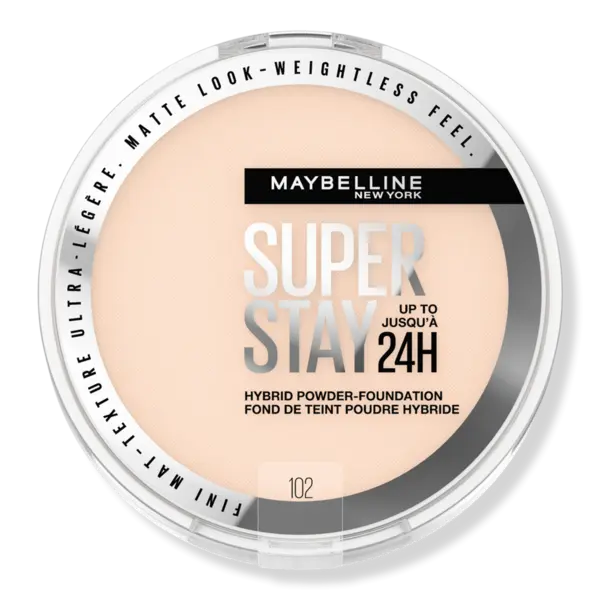 MAYBELLINE Super Stay Up To 24hr Hybrid Powder-foundation - 102
