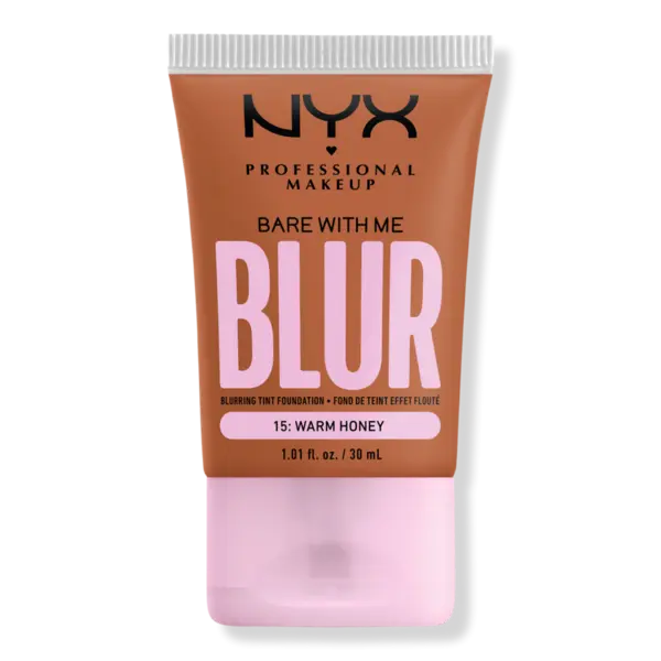 NYX PROFESSIONAL MAKEUP Bare With Me Blur Tint Soft Matte Foundation - 15: Warm Honey