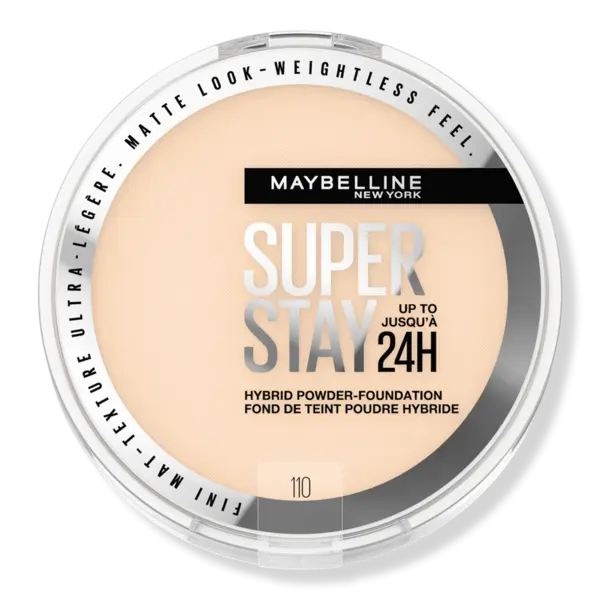 MAYBELLINE Super Stay Up To 24hr Hybrid Powder-foundation - 110