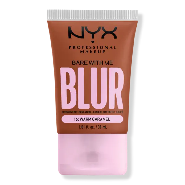 NYX PROFESSIONAL MAKEUP Bare With Me Blur Tint Soft Matte Foundation - 16: Warm Caramel