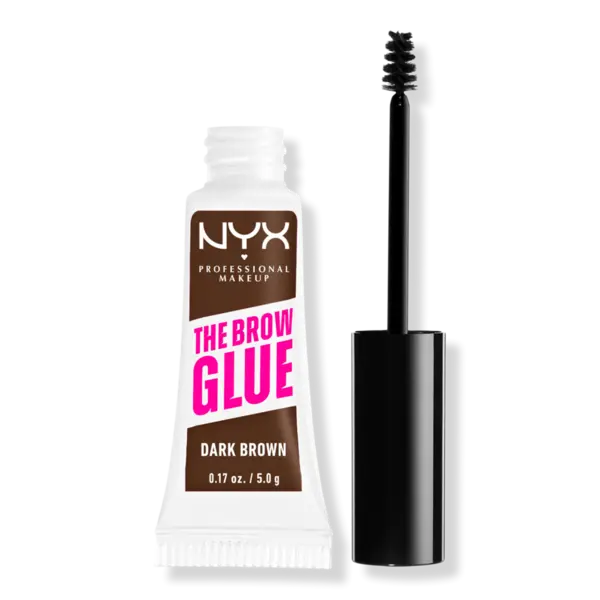 NYX PROFESSIONAL MAKEUP The Brow Glue Laminating Setting Gel - Dark Brown