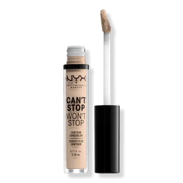 NYX PROFESSIONAL MAKEUP Can't Stop Won't Stop 24hr Full Coverage Matte Concealer - Alabaster