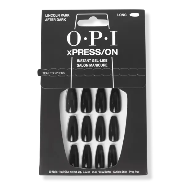 OPI Xpress/on Long Press On Nails - Lincoln Park After Dark