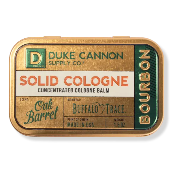 DUKE CANNON Solid Cologne Bourbon - One-color