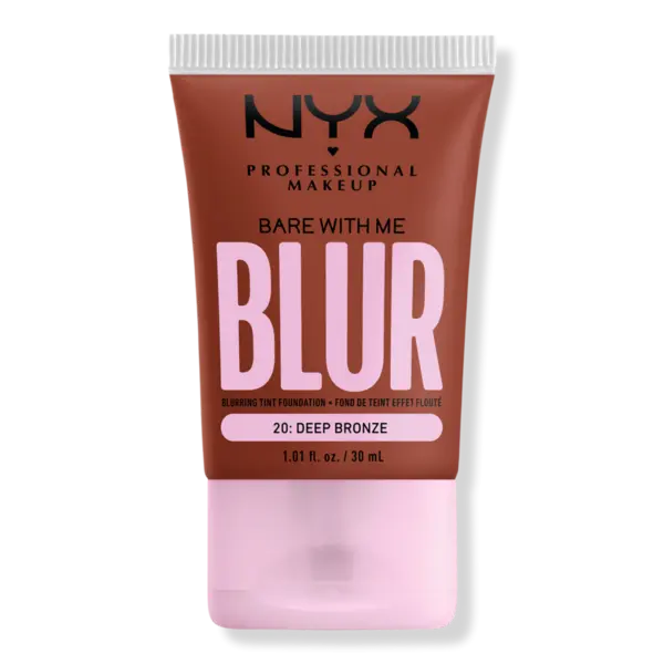 NYX PROFESSIONAL MAKEUP Bare With Me Blur Tint Soft Matte Foundation - 20: Deep Bronze