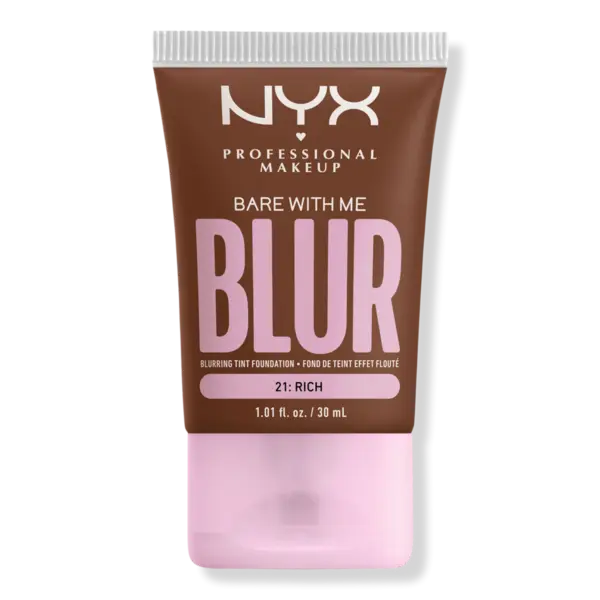 NYX PROFESSIONAL MAKEUP Bare With Me Blur Tint Soft Matte Foundation - 21: Rich