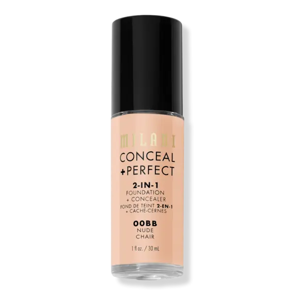 MILANI Conceal + Perfect 2-in-1 Foundation + Concealer - Nude