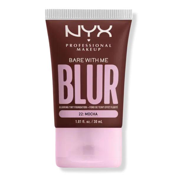 NYX PROFESSIONAL MAKEUP Bare With Me Blur Tint Soft Matte Foundation - 22: Mocha