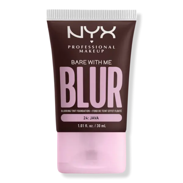 NYX PROFESSIONAL MAKEUP Bare With Me Blur Tint Soft Matte Foundation - 24: Java