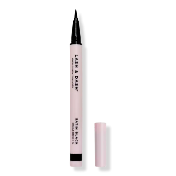 HOUSE OF LASHES Felt Tip Lash & Dash Liner + Lash Adhesive, Black - Satin Black