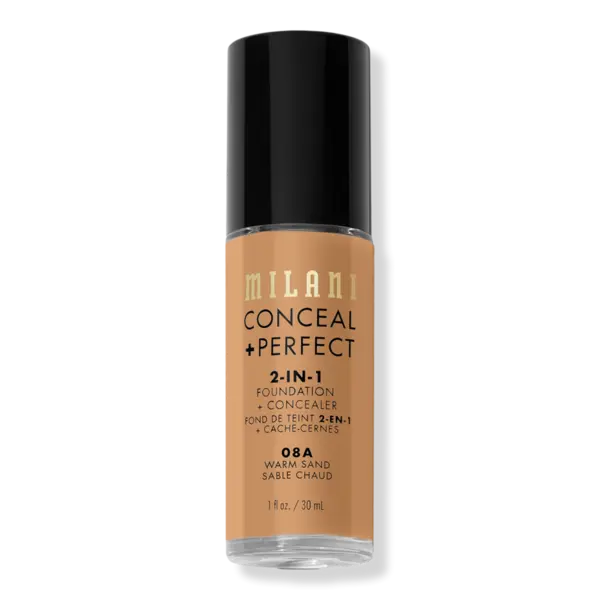 MILANI Conceal + Perfect 2-in-1 Foundation + Concealer - Warm Sand