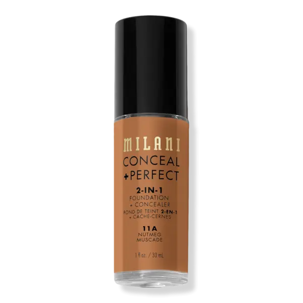 MILANI Conceal + Perfect 2-in-1 Foundation + Concealer - Nutmeg