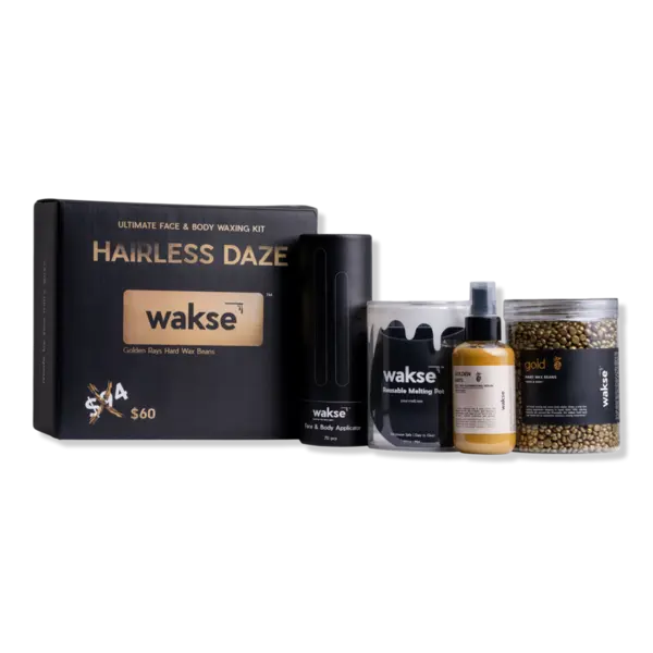 WAKSE Ultimate Face & Body Waxing Kit - Golden Rays