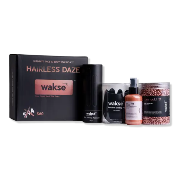 WAKSE Ultimate Face & Body Waxing Kit - Rose Quartz