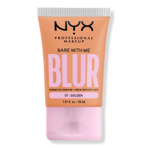 NYX PROFESSIONAL MAKEUP Bare With Me Blur Tint Soft Matte Foundation - 07: Golden