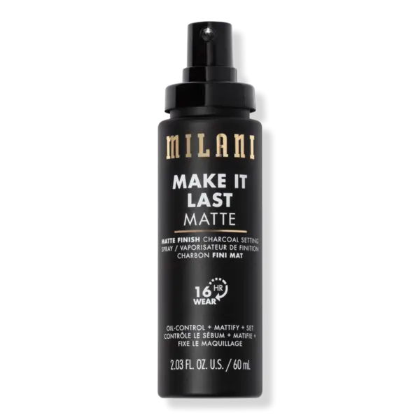 MILANI Make It Last Matte Matte Finish Charcoal Setting Spray - One-color