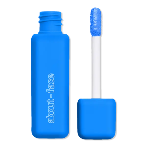 ABOUT-FACE Matte Fluid Eye Paint - Blue Monday