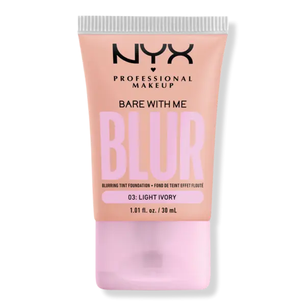 NYX PROFESSIONAL MAKEUP Bare With Me Blur Tint Soft Matte Foundation - 03: Light Ivory