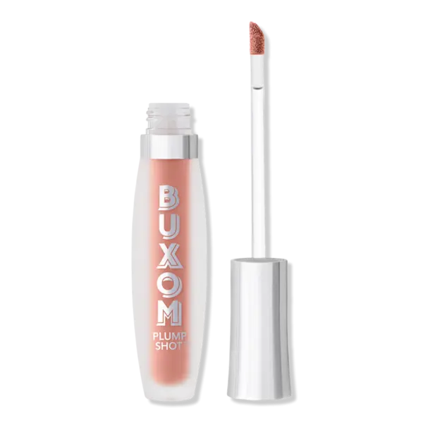 BUXOM Plump Shot Plumping And Smoothing Lip Serum Gloss With Peptides And Hyaluronic Acid - Exposed