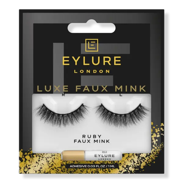 EYLURE Luxe Faux Mink Eyelashes Ruby - One-color