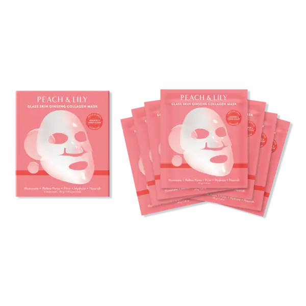 PEACH & LILY Glass Skin Ginseng Collagen Mask - One-color