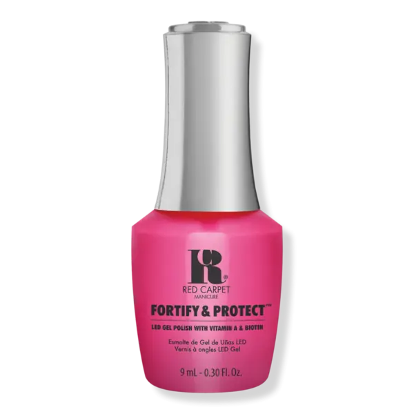 RED CARPET MANICURE Fortify & Protect Led Gel Nail Polish Collection - Publicist In Pink