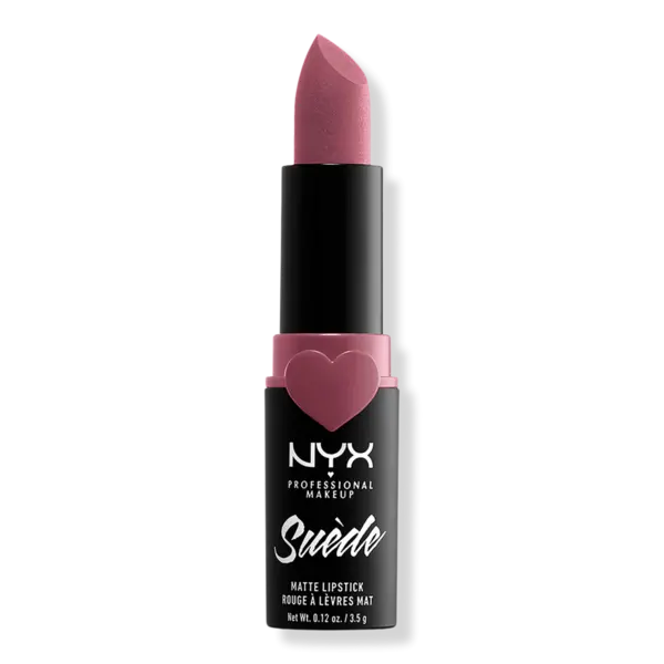 NYX PROFESSIONAL MAKEUP Suede Matte Lipstick Lightweight Vegan Lipstick - Soft-spoken