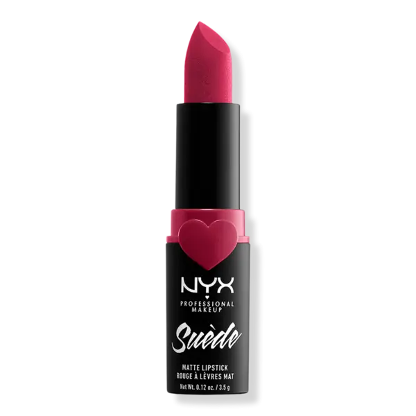 NYX PROFESSIONAL MAKEUP Suede Matte Lipstick Lightweight Vegan Lipstick - Cherry Skies