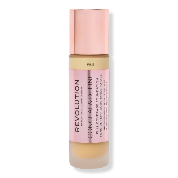 REVOLUTION BEAUTY Conceal & Define Full Coverage Foundation - F9.5