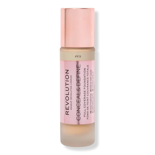 REVOLUTION BEAUTY Conceal & Define Full Coverage Foundation - F7.5