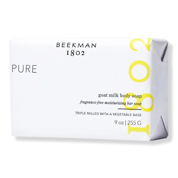 BEEKMAN 1802 Goat Milk Soap With Botanical Oils & Extracts Fragrance Free - One-color