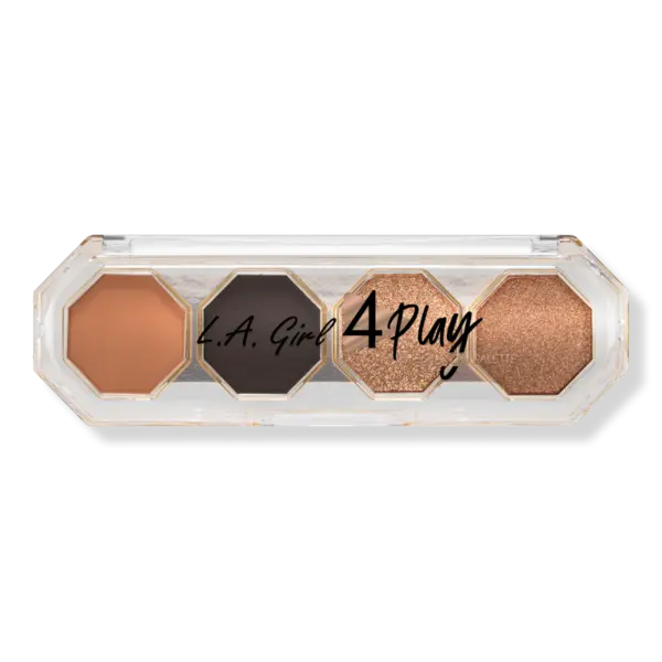 L.A. GIRL 4play Eye Shadow Quad Palette - Seduce