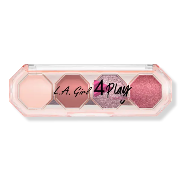 L.A. GIRL 4play Eye Shadow Quad Palette - Feel Good