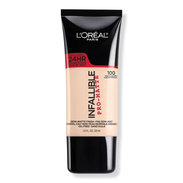 L'OREAL Infallible Pro-matte Liquid Longwear Foundation - 100 True Alabaster
