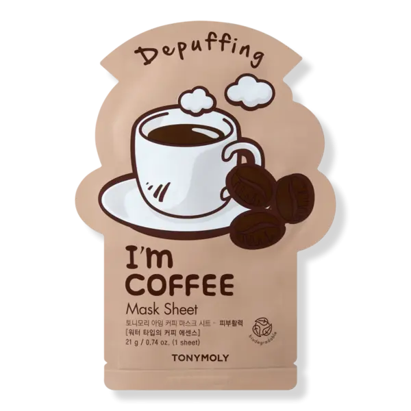 TONYMOLY I'm Am Sheet Mask Coffee - One-color