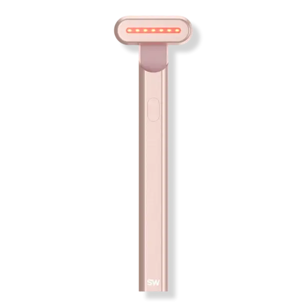 SOLAWAVE 4-in-1 Radiant Renewal Skincare Wand - Rose Gold