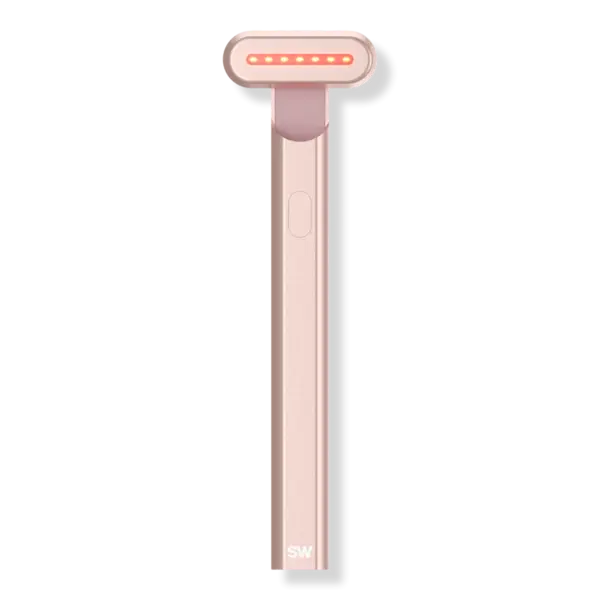 SOLAWAVE 4-in-1 Radiant Renewal Skincare Wand - Rose Gold