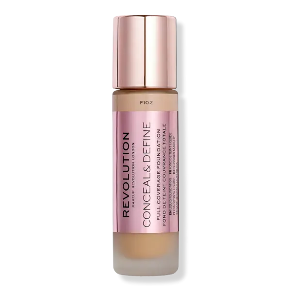 REVOLUTION BEAUTY Conceal & Define Full Coverage Foundation - F10.2