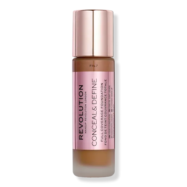 REVOLUTION BEAUTY Conceal & Define Full Coverage Foundation - F14.7